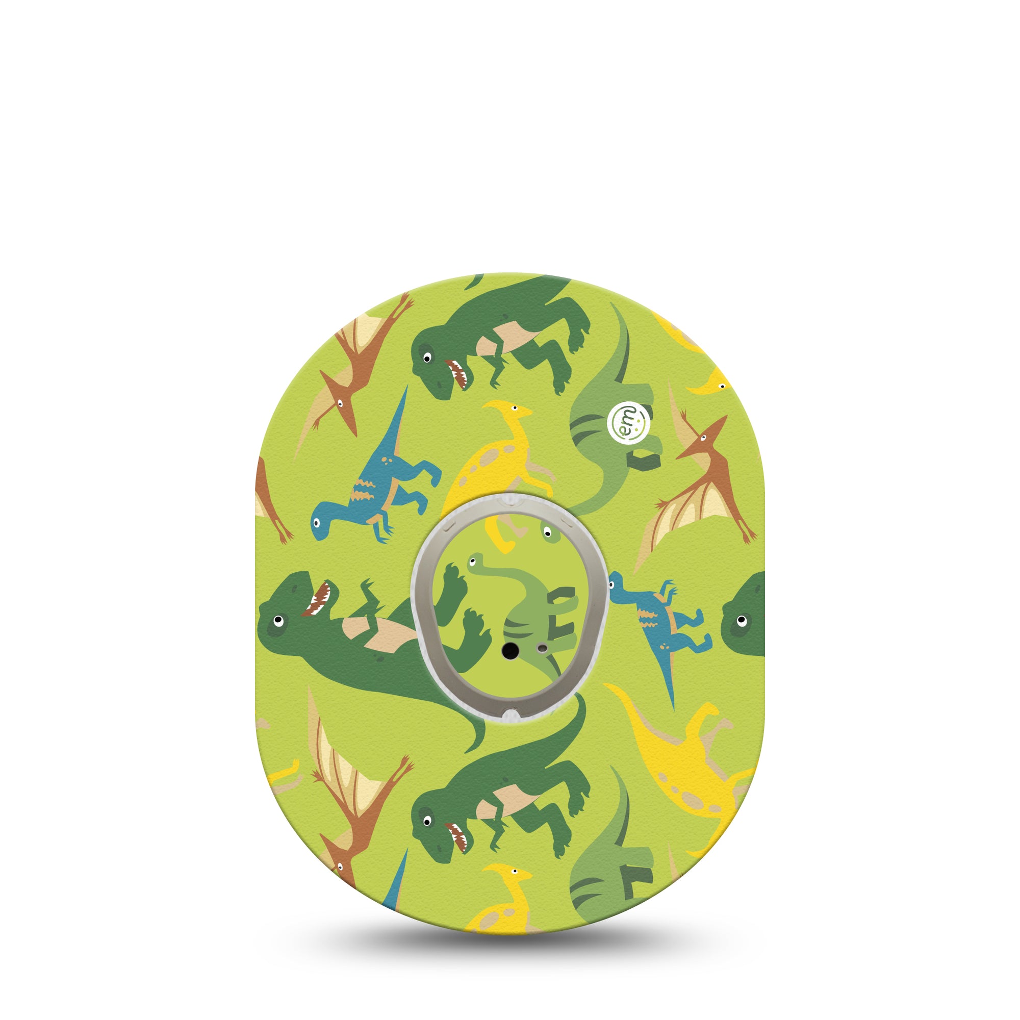 Daring Dinosaurs Dexcom G7 Transmitter Sticker - ExpressionMed