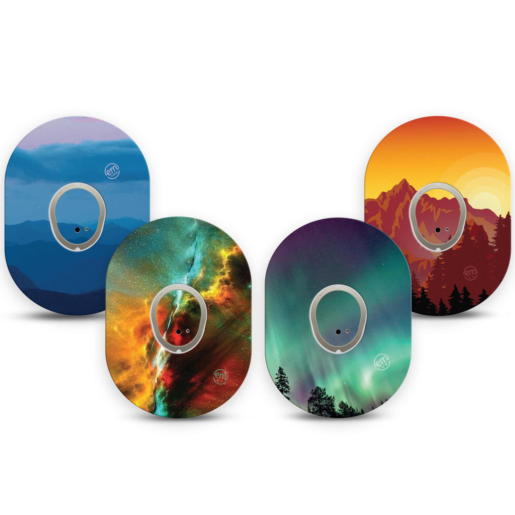 Natural Wonders Variety Pack Dexcom G7 Transmitter Sticker - ExpressionMed