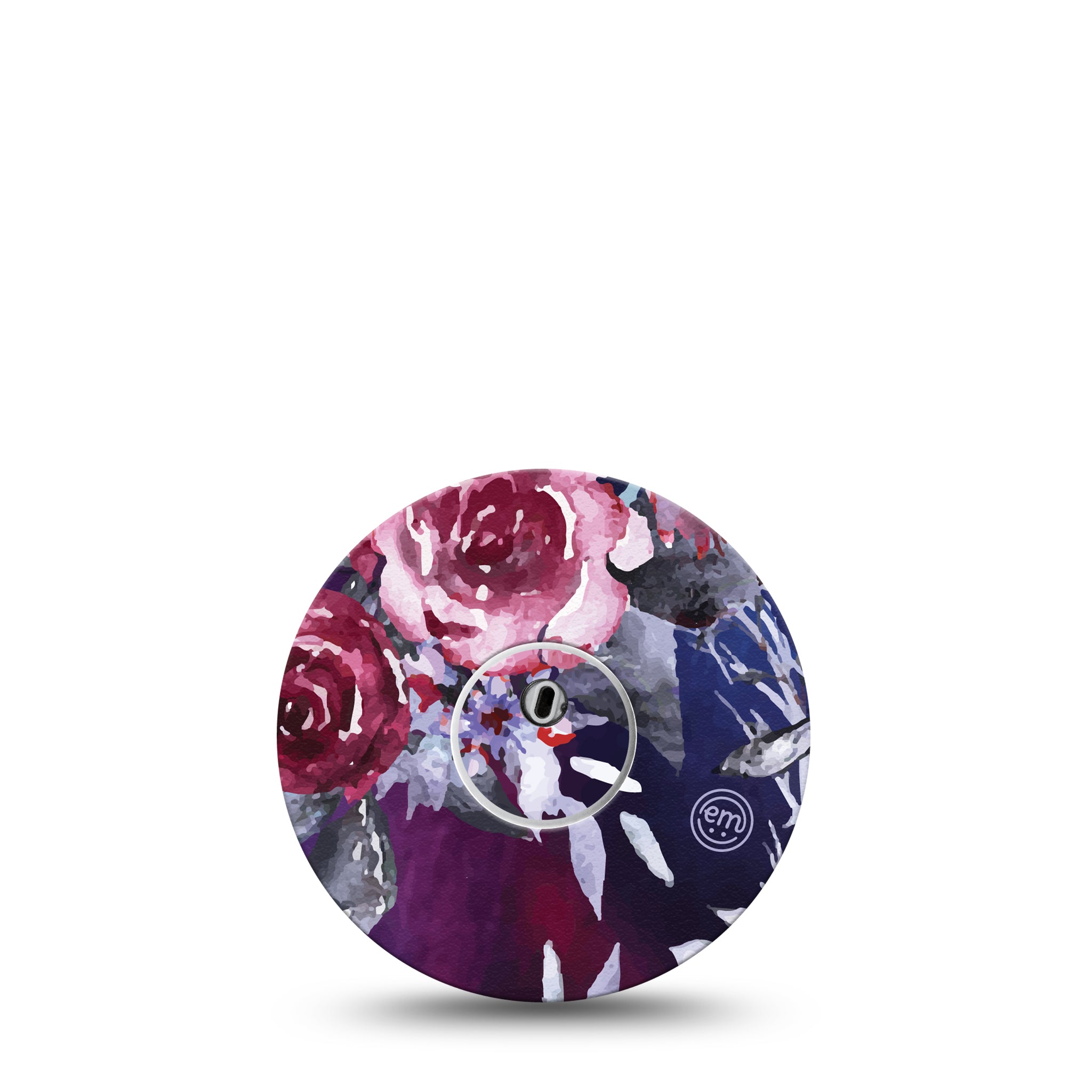 Dark Rose Libre 3 Transmitter Sticker - ExpressionMed