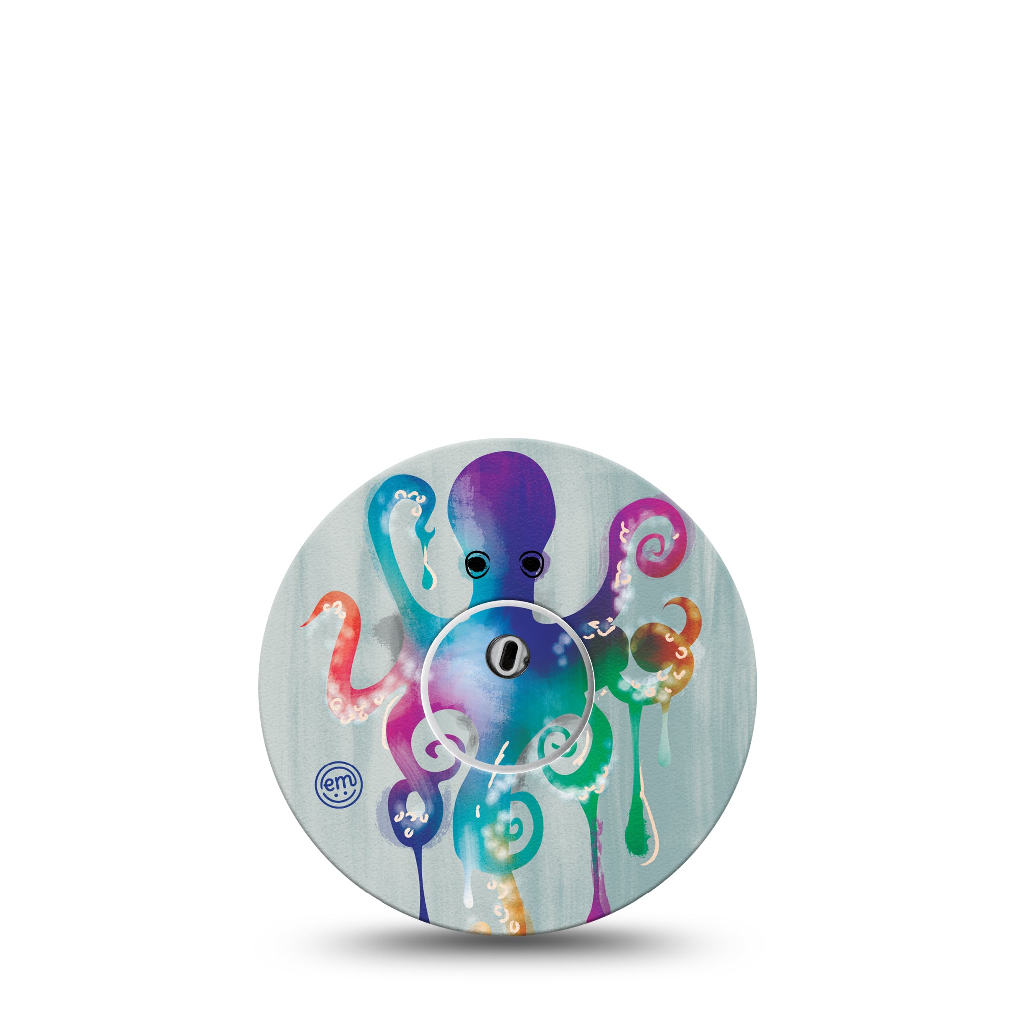 Octopus Tattoo Libre 3 Transmitter Sticker - ExpressionMed