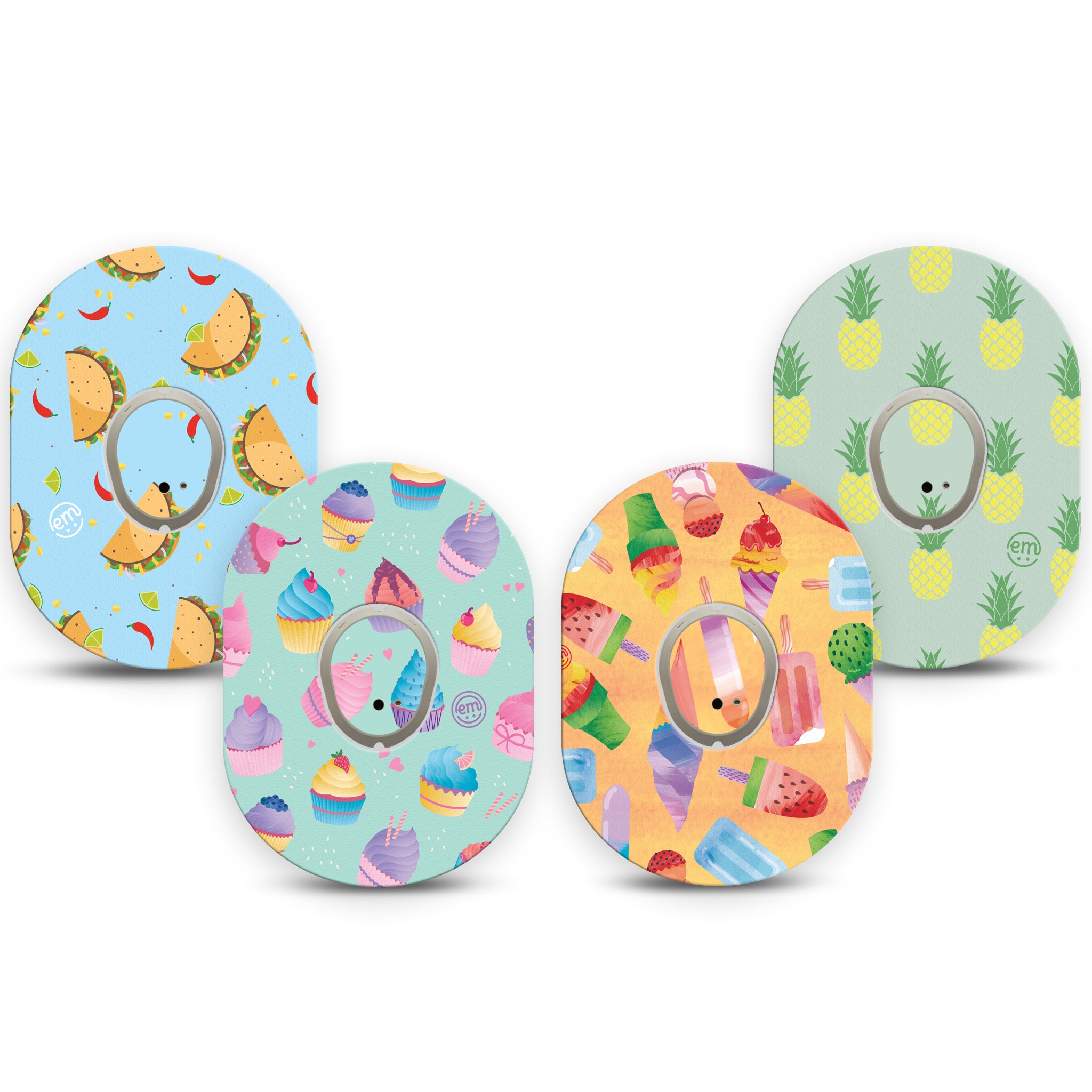 Food Variety Pack Dexcom G7 Transmitter Sticker - ExpressionMed