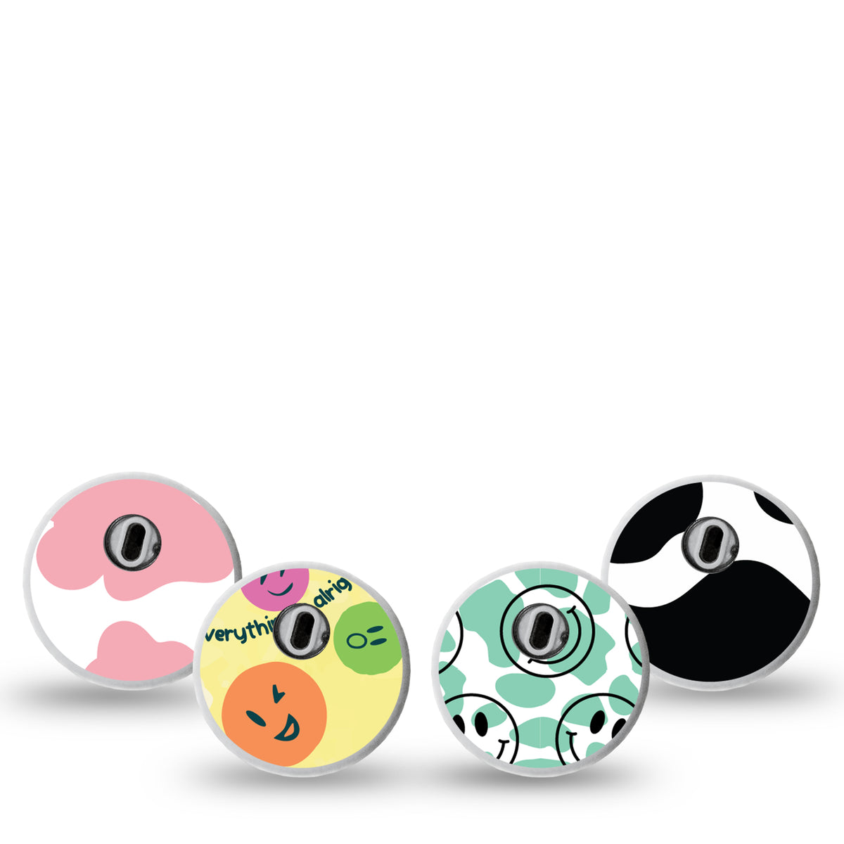 Cow Print Surprise Variety Pack Libre 3 Transmitter Sticker - ExpressionMed