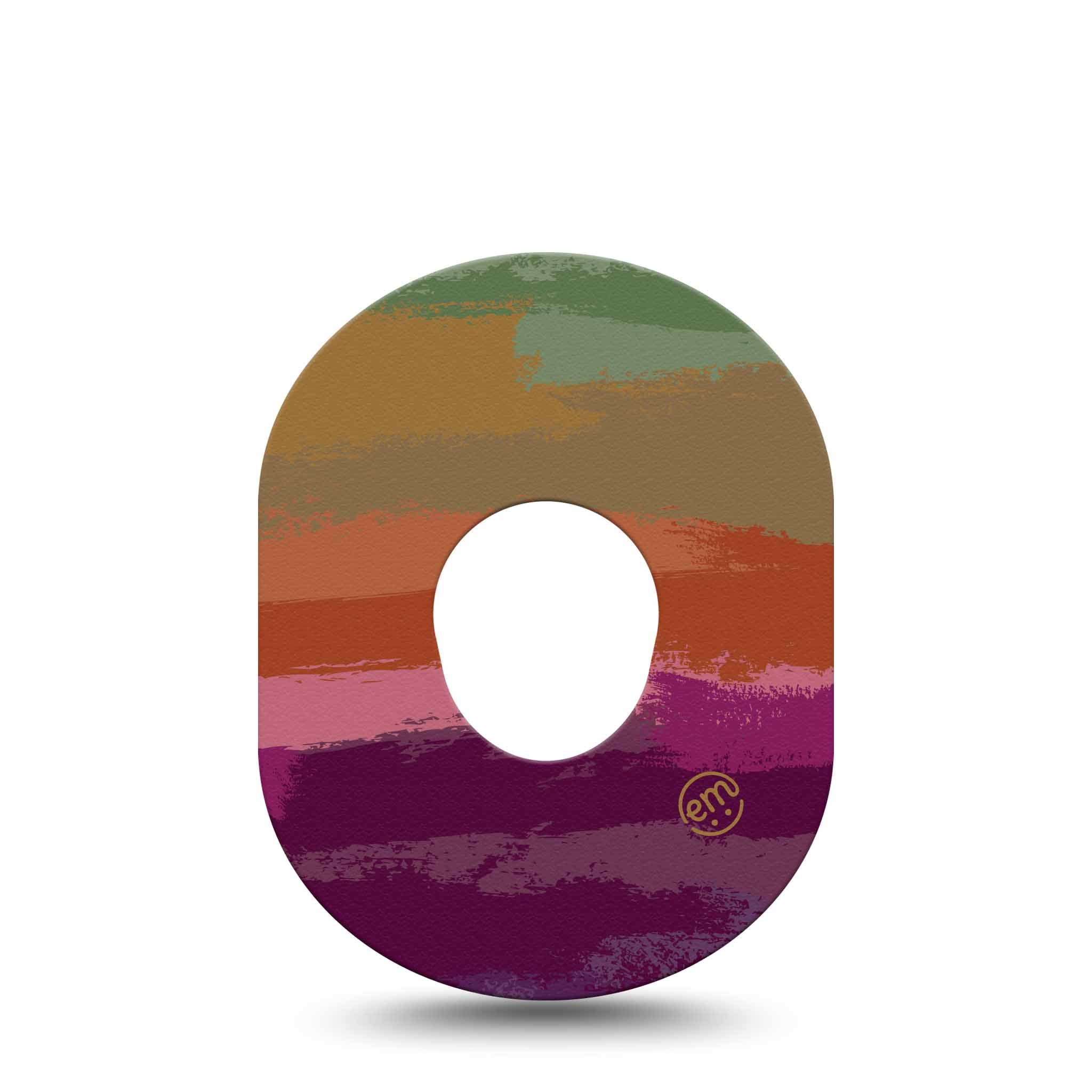 ExpressionMed Falling Colors Dexcom G7 Patch