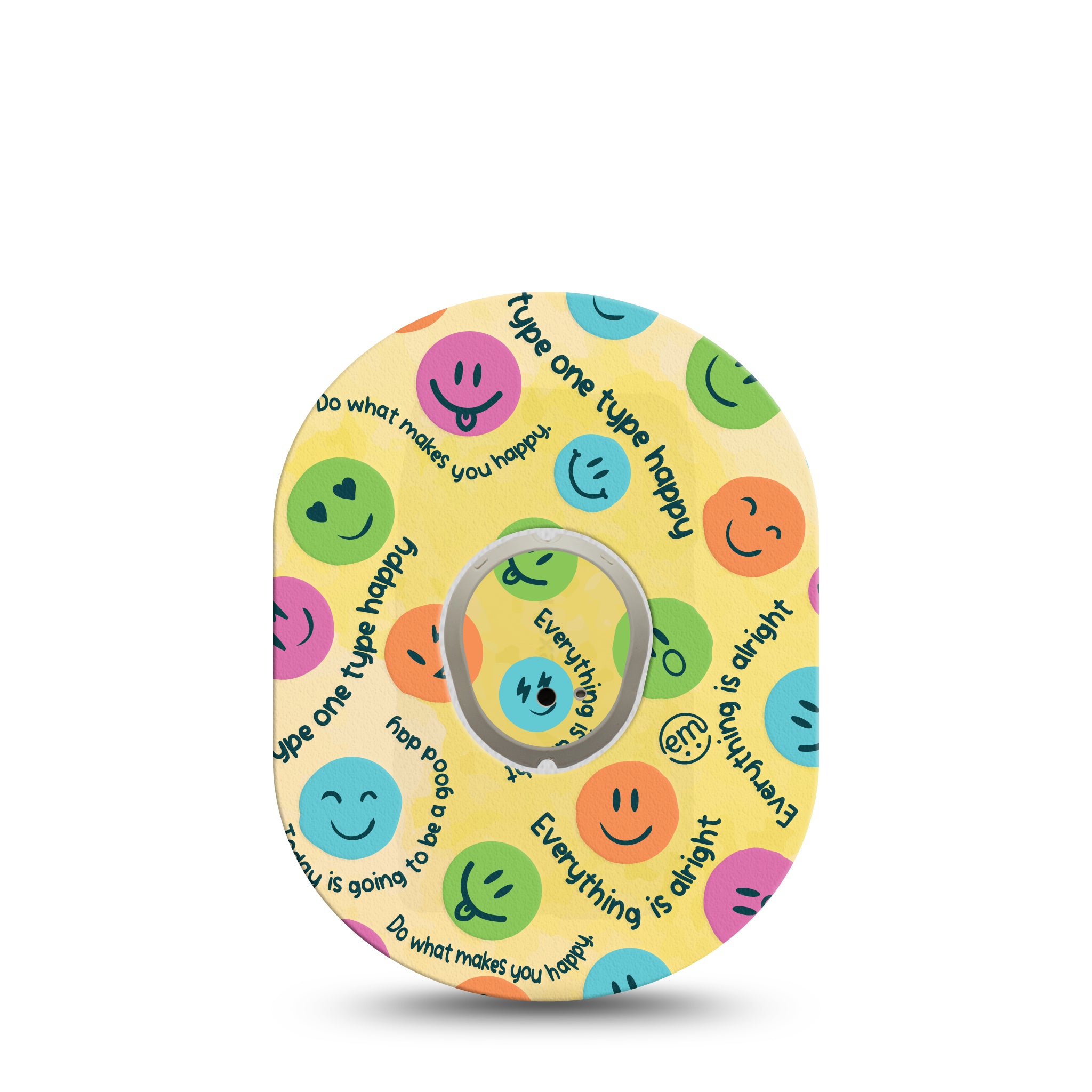 Smileys Dexcom G7 and Stelo Transmitter Sticker - ExpressionMed