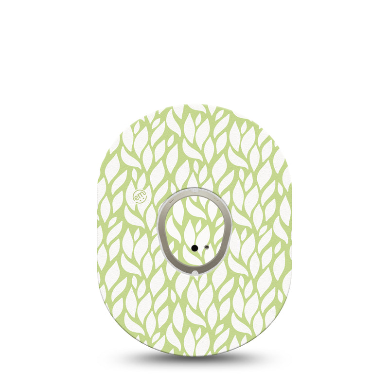 Sage Greens Dexcom G7 and Stelo Transmitter Sticker - ExpressionMed