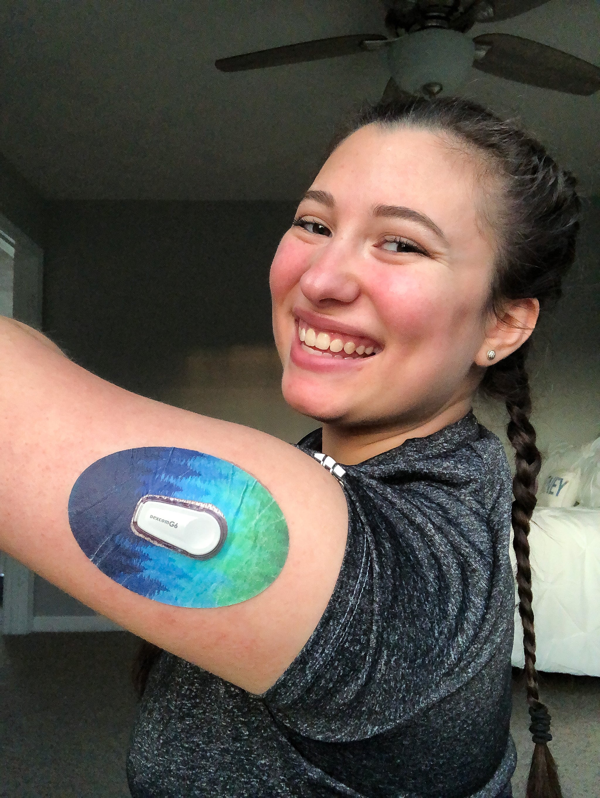 ExpressionMed Pine Trees Dexcom G6 Patch