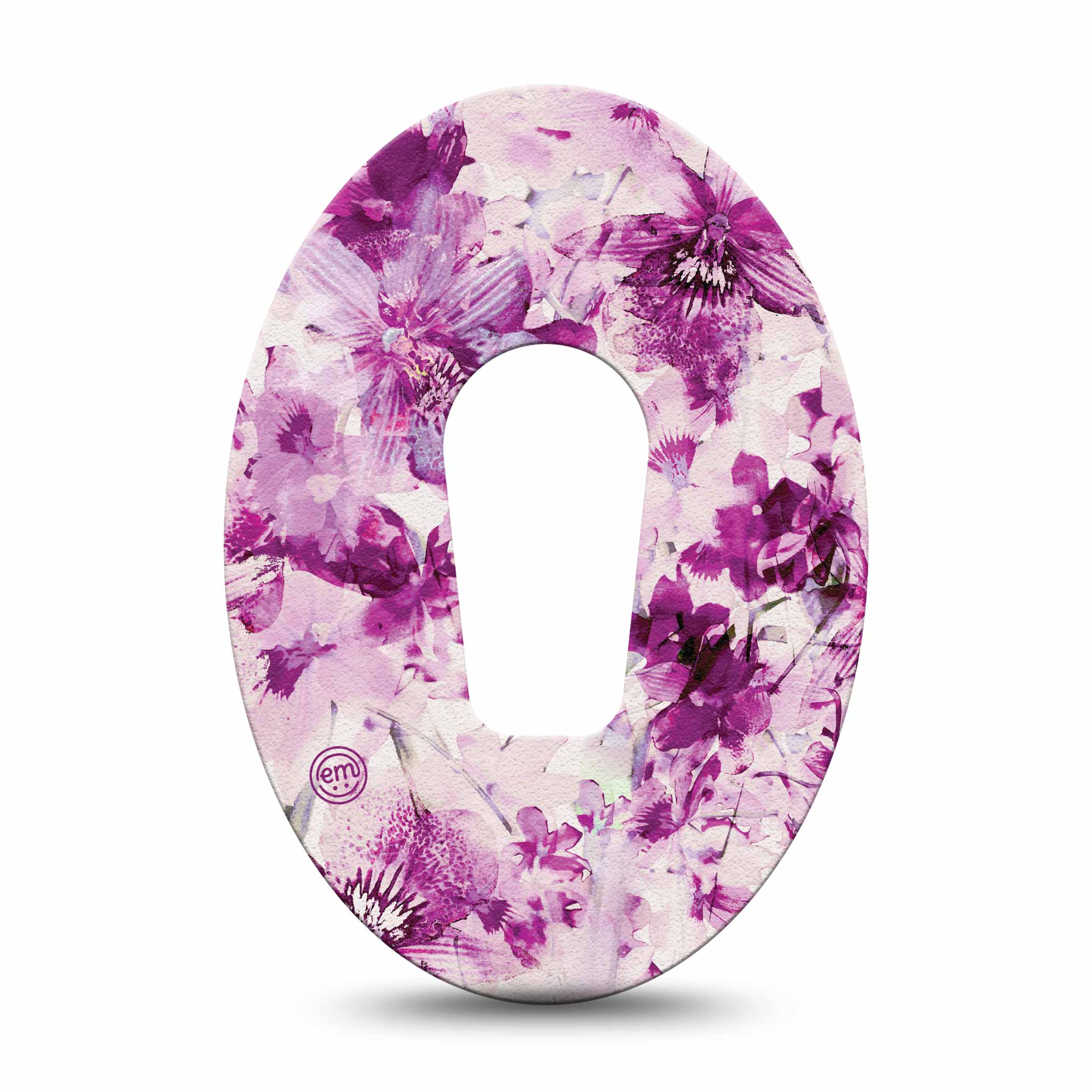 ExpressionMed Violet Orchids Dexcom G6 Patch