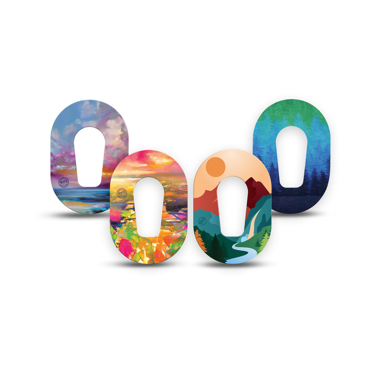 ExpressionMed Outdoor Appreciation Variety Pack Dexcom G6 Mini Patch