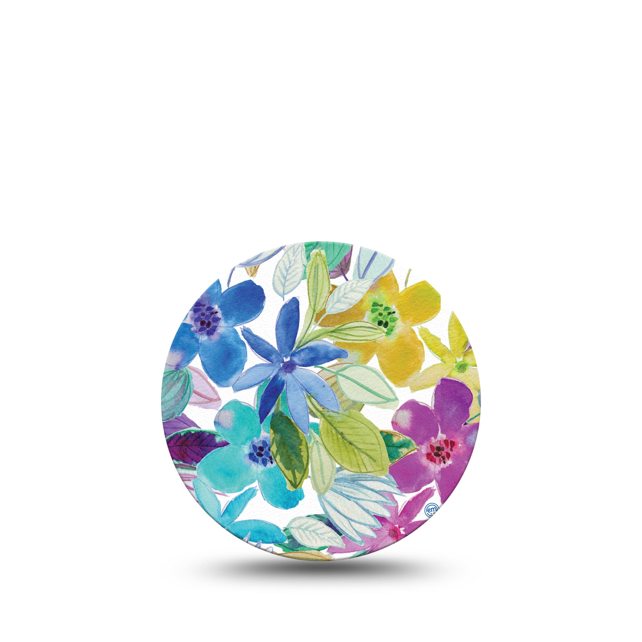 ExpressionMed Watercolor Floral Libre 3 Overpatch