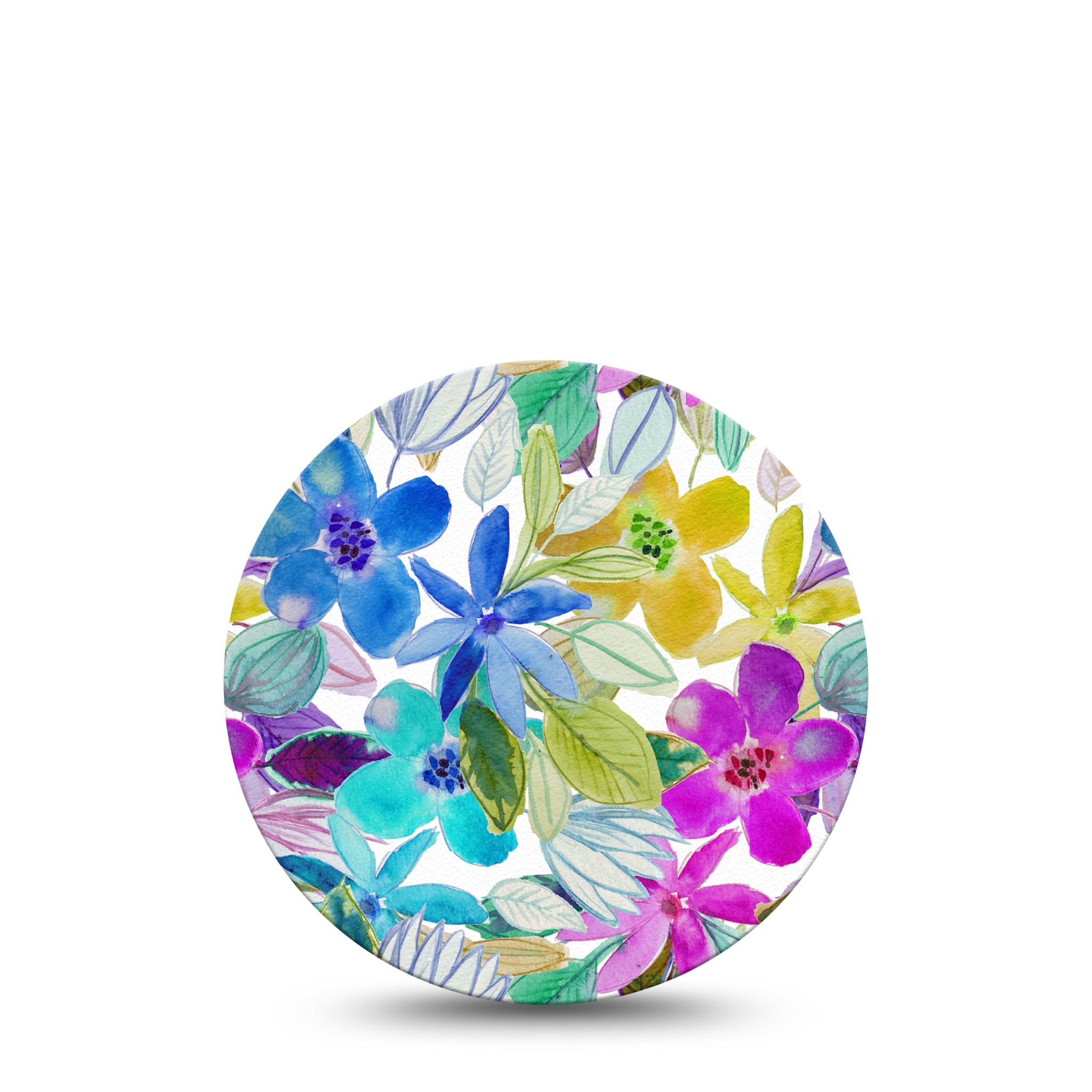 ExpressionMed Watercolor Floral Libre Overpatch