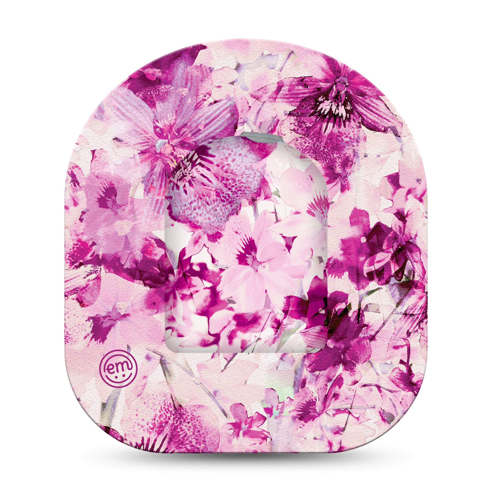 Violet Orchids Pod Sticker - ExpressionMed