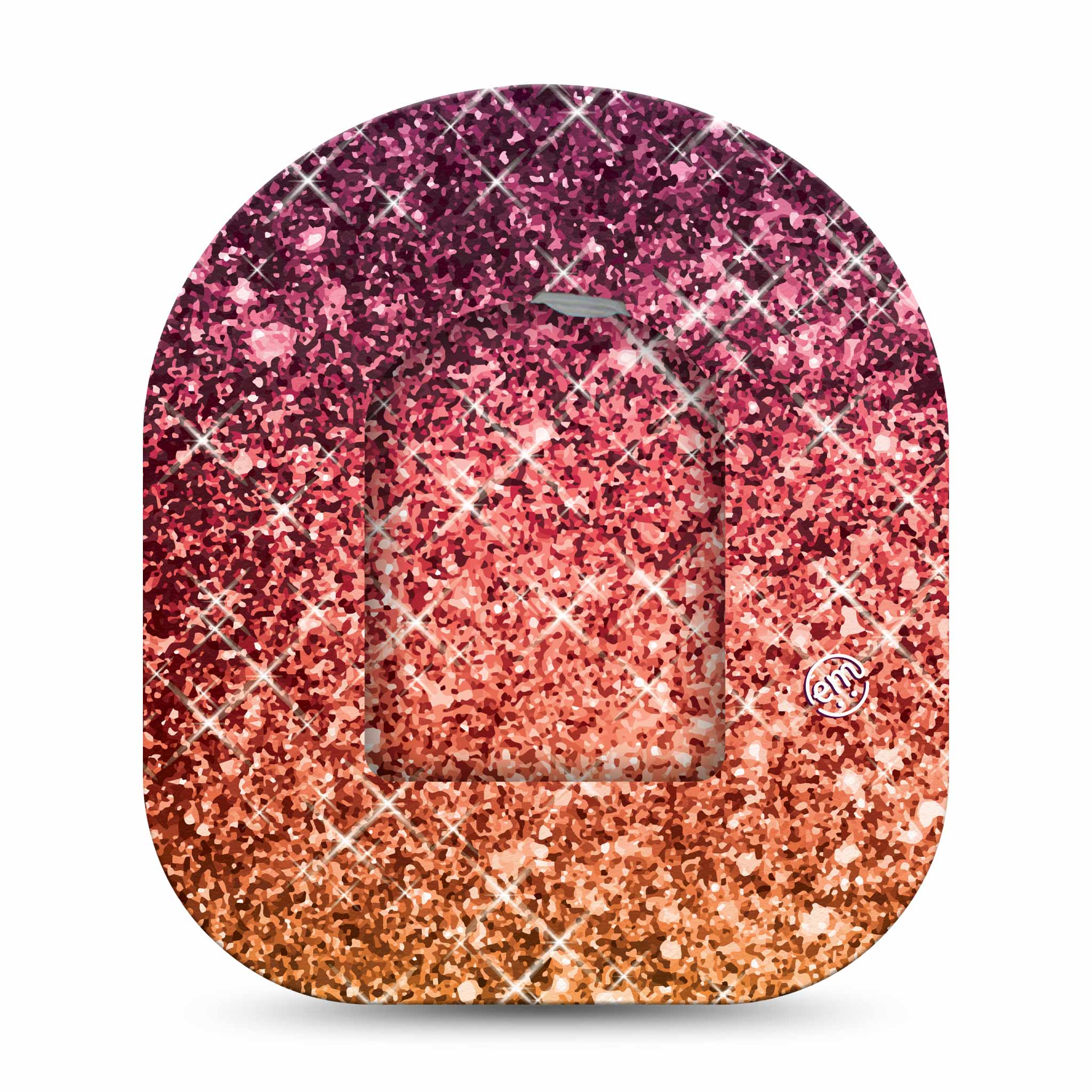 ExpressionMed Glittering Fall Ombre Pod Sticker