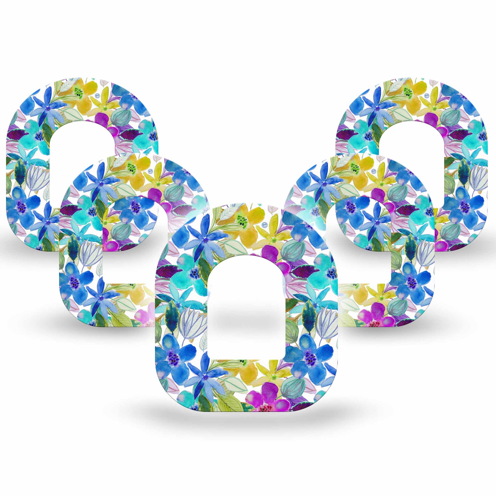 Watercolor Floral Pod Tape - ExpressionMed