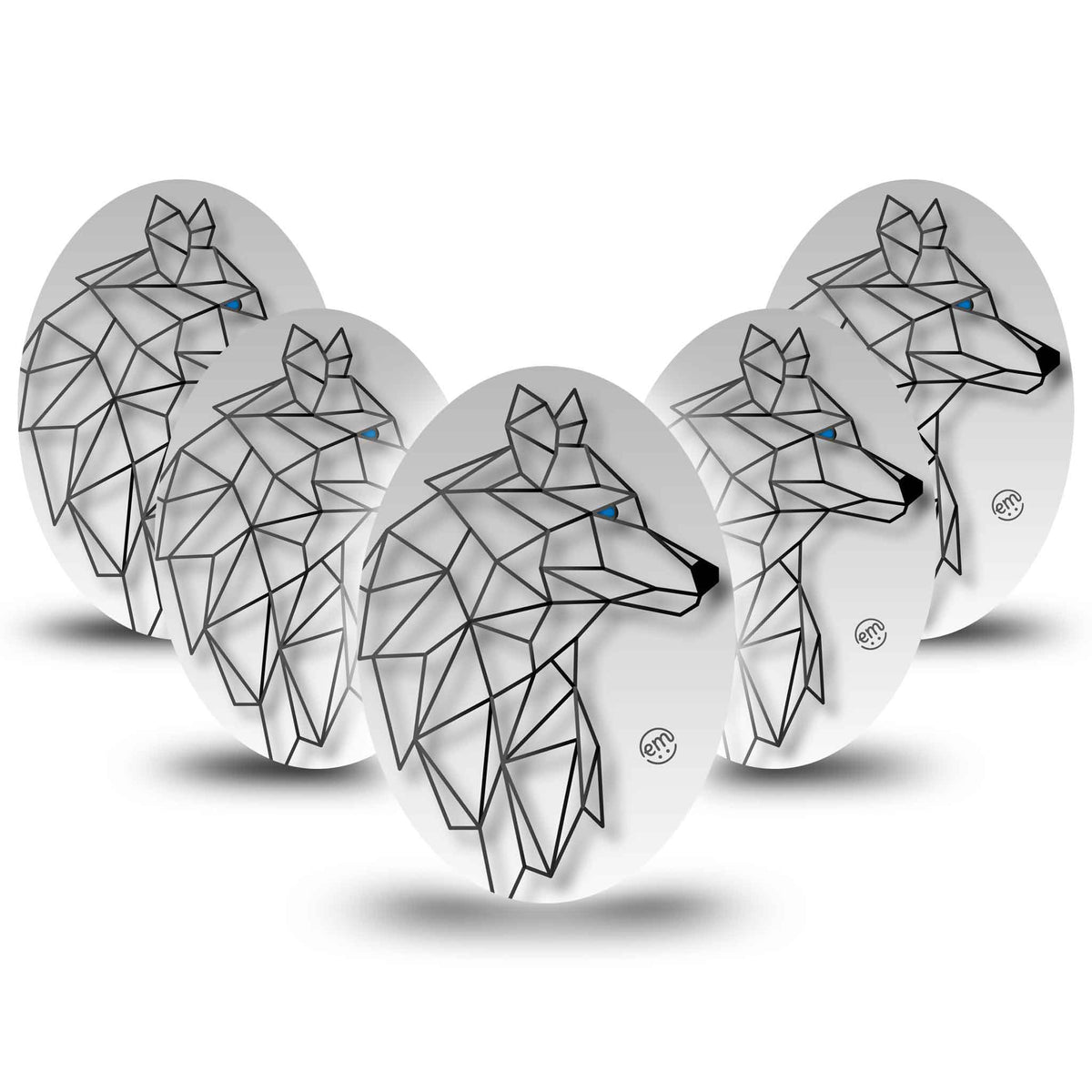 Iron Wolf Medtronic Guardian Enlite Universal Oval Patch - ExpressionMed