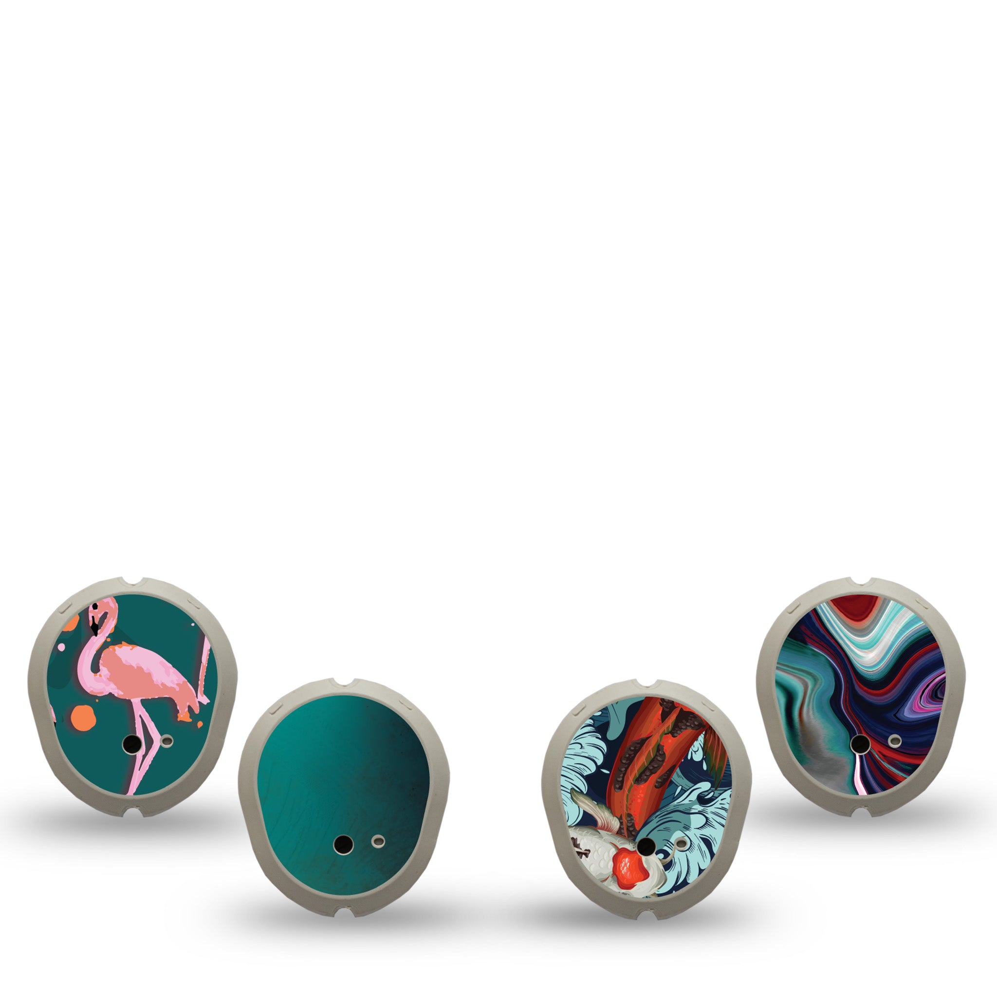 ExpressionMed Moody Waters Variety Pack Dexcom G7 Transmitter Sticker