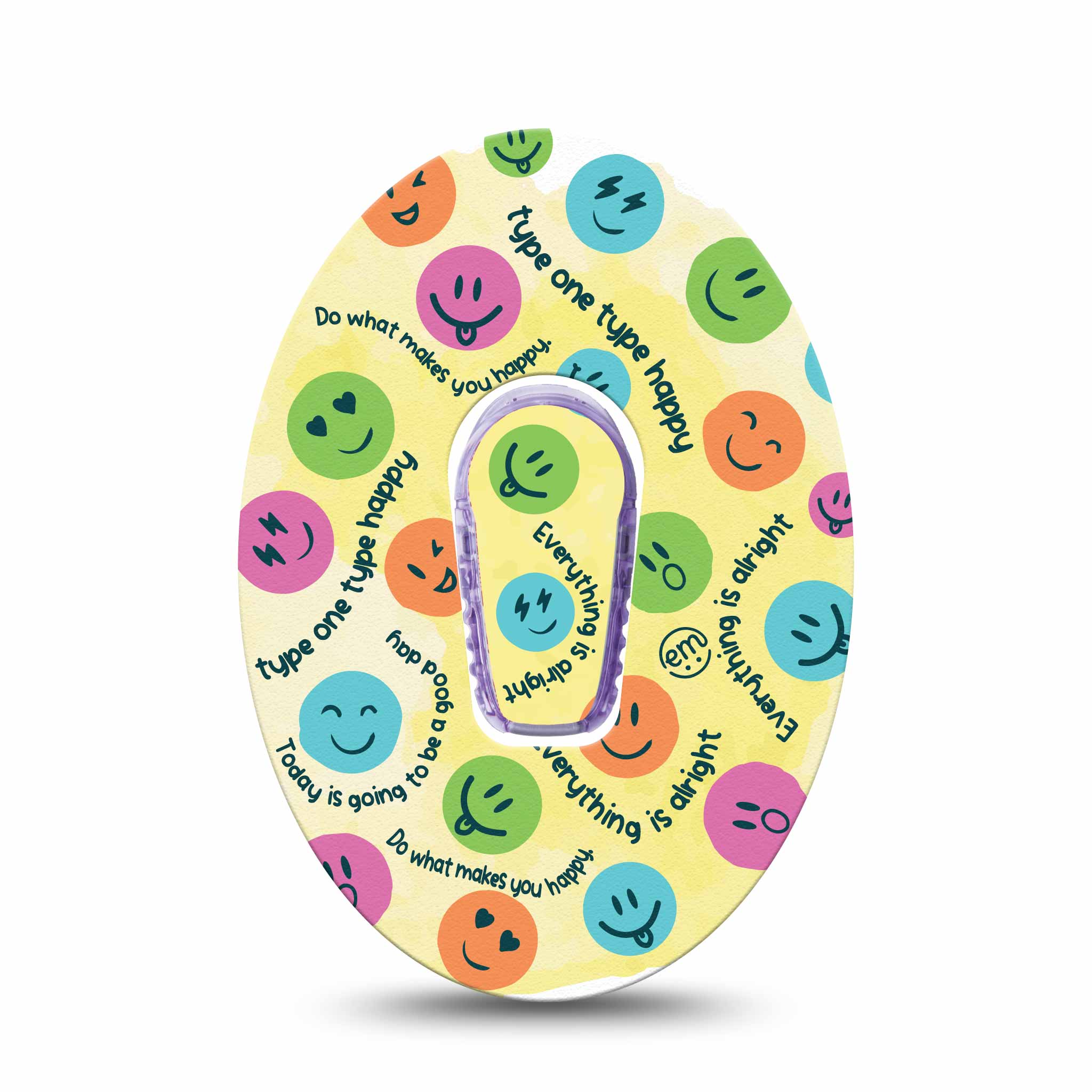 Smileys Dexcom G6 Transmitter Sticker - ExpressionMed