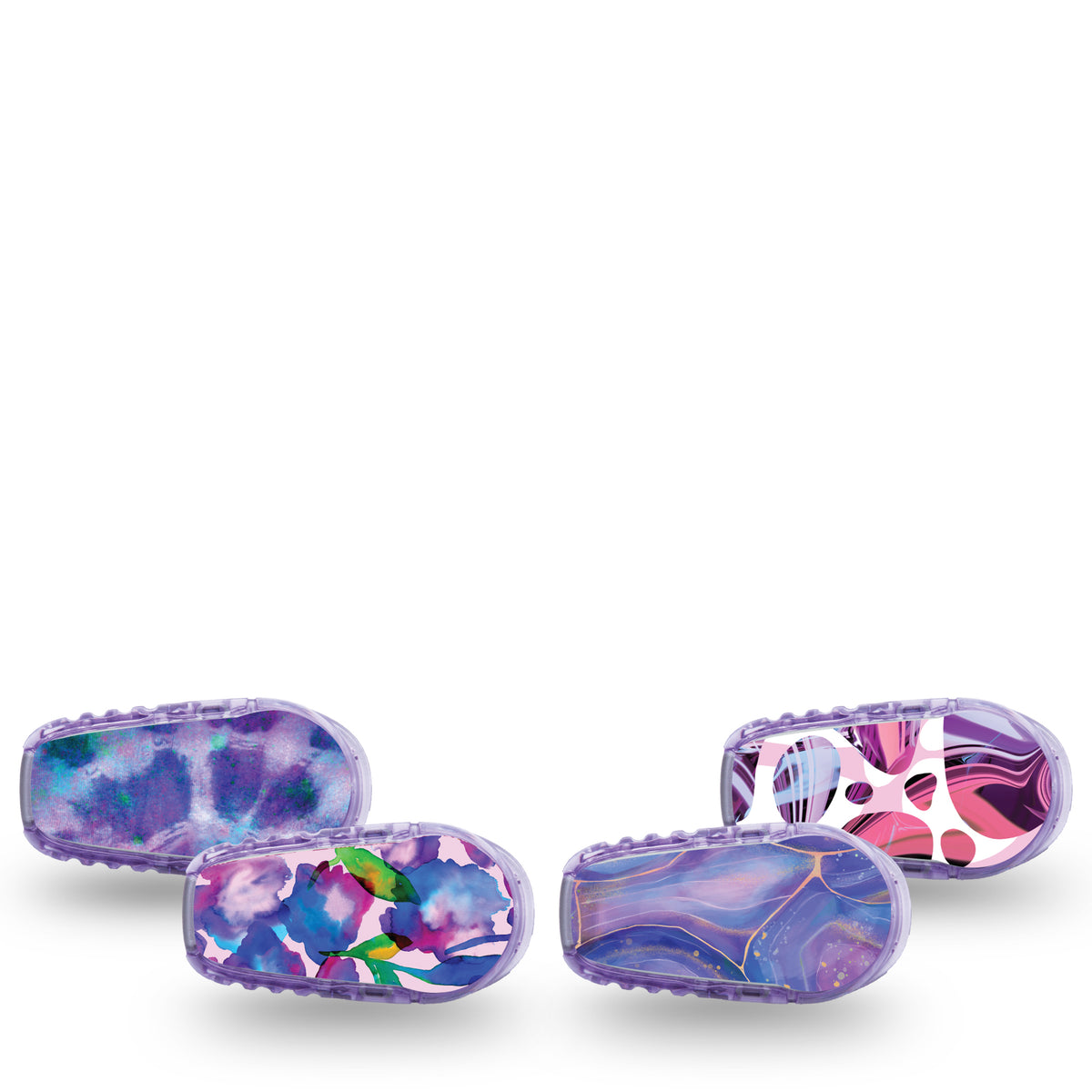 ExpressionMed Purple Power Variety Pack Dexcom G6 Transmitter Sticker
