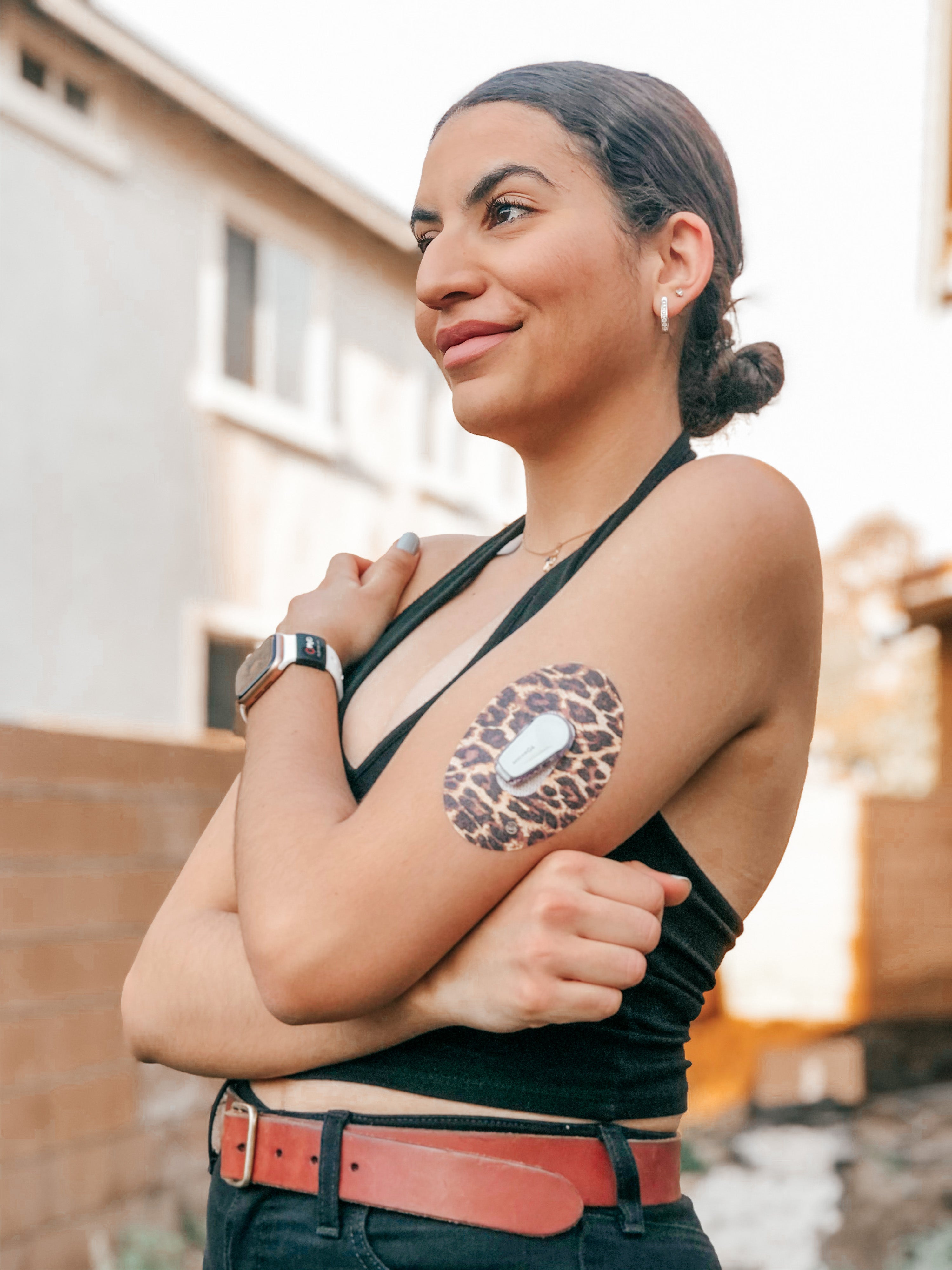 ExpressionMed Leopard Print Dexcom G6 Patch