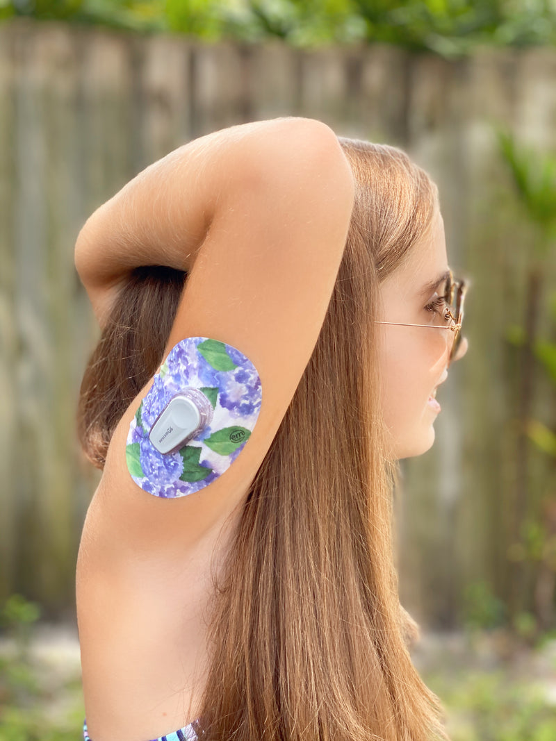 ExpressionMed Lavender Flowers Dexcom G6 Patch